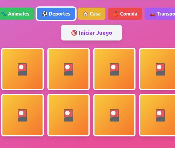 Juego de memoria - Recursos Olesur